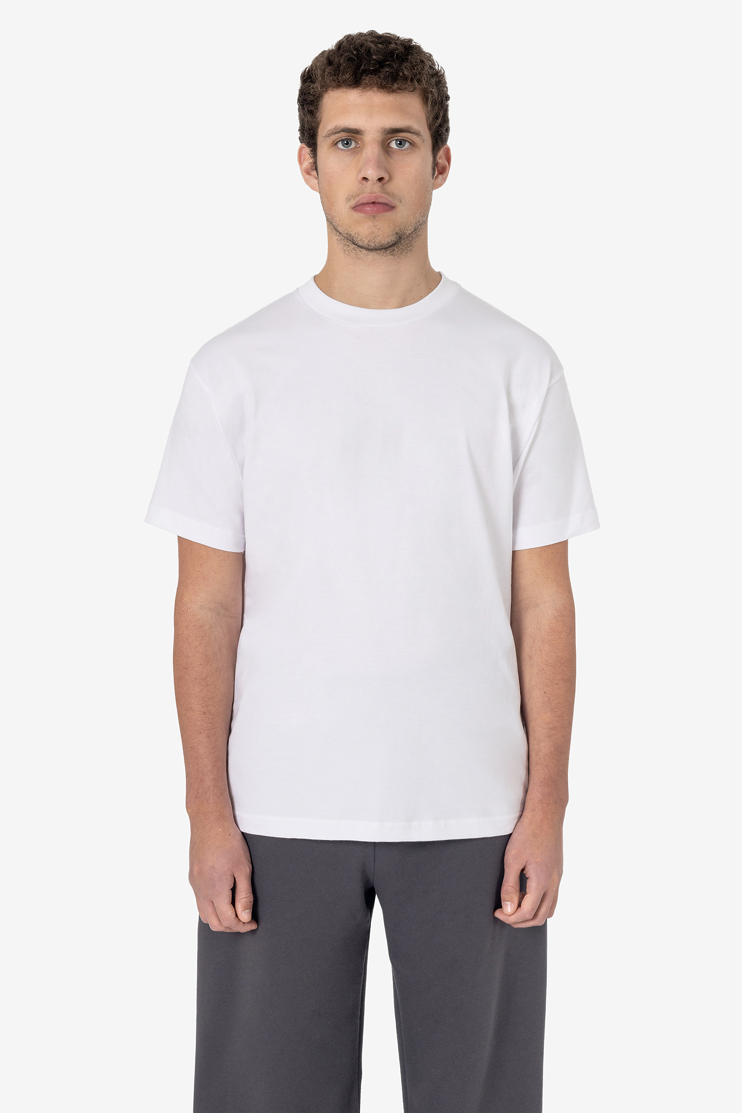 S/S Crew Neck 6.0 oz Heavy | Los Angeles Apparel