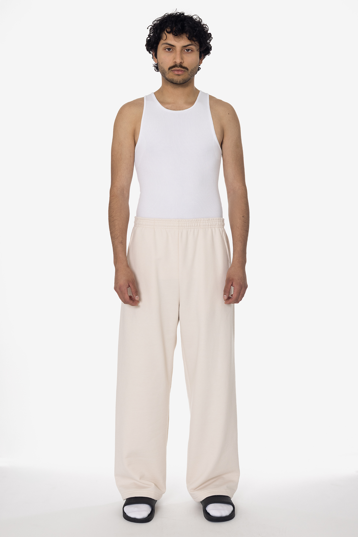 Mid-Weight Open Bottom Sweats | Los Angeles Apparel